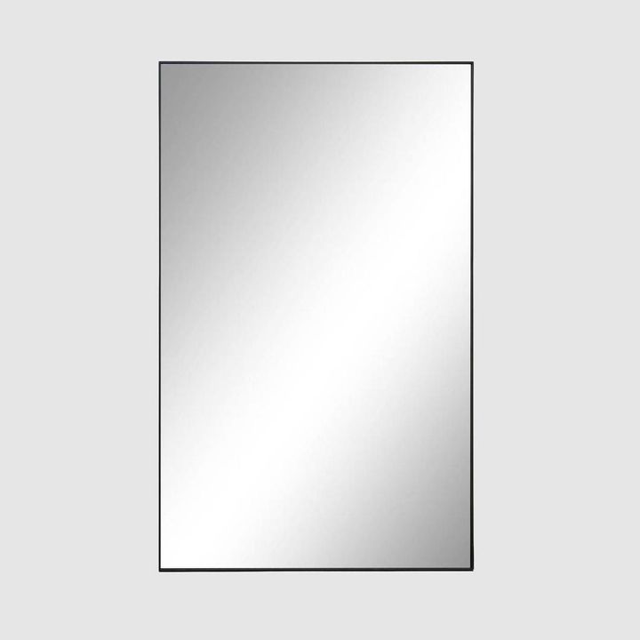 Kent Iron Floor Mirror Black