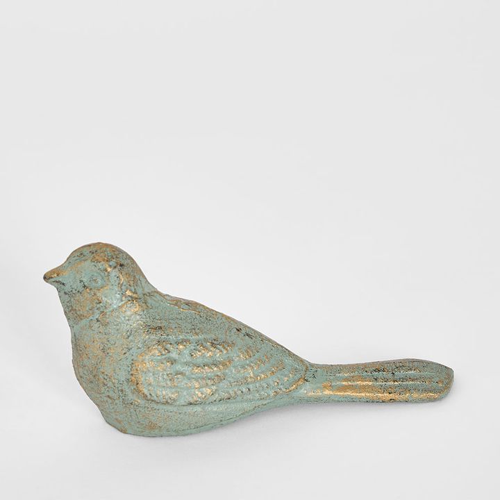 Bolt Cast Iron Bird Sculpture