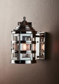 Portland Wall Light Base Silver