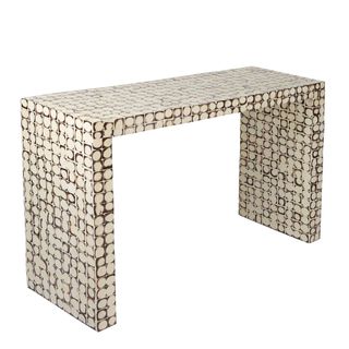Cayman Large 2 Draw Rattan Console