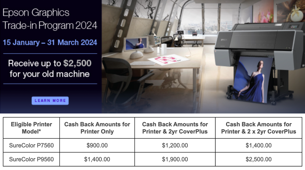 Epson SureColor P9560 44 Inch 12 Colour Printer