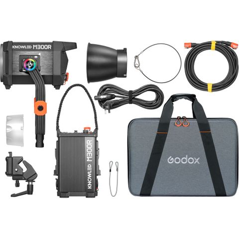 Godox KNOWLED M300R RGB LED Light With Carry Bag