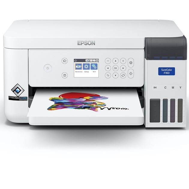 Epson SureColor F160 Dye Sublimation (A4 Desktop) Printer + 2 Year Warranty
