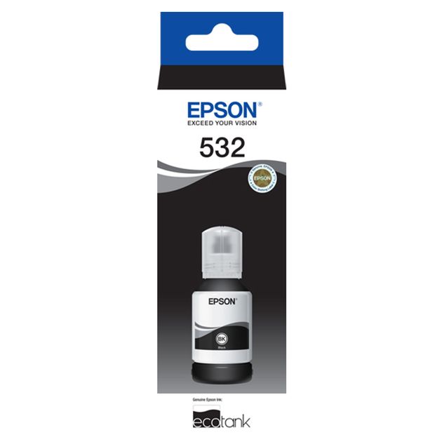 Epson Eco tank - Black Ink Bottle T532
