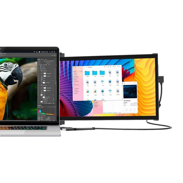 Mobile Pixels Duex Max Portable Laptop Monitor 14inch - Navy