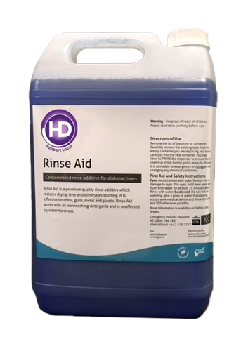Buy HD Best Rinse Aid 5ltr Online in New Zealand | Hygiene Direct