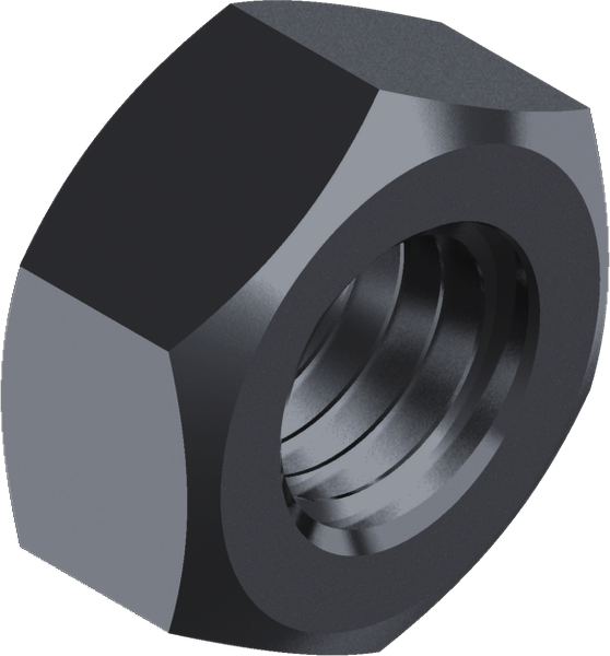 HEX NUT LEFT HAND 5/16UNC G5 BLK