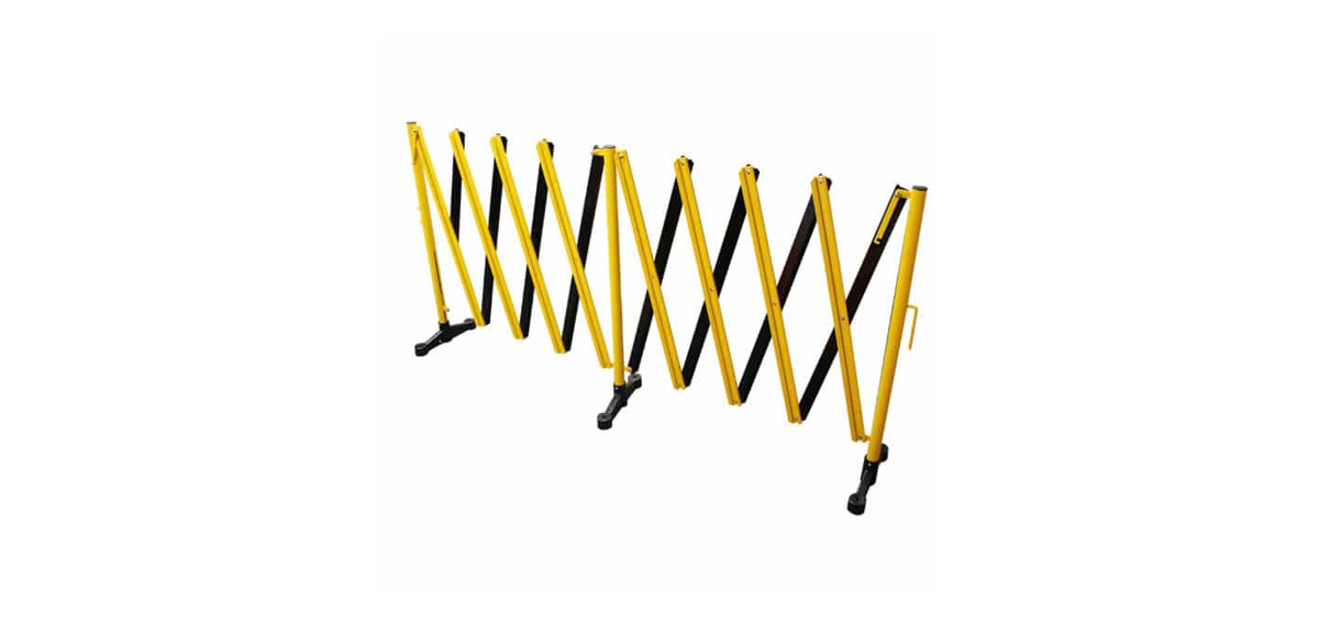 ALUMINIUM 5M EXPANDING SAFETY BARRIER