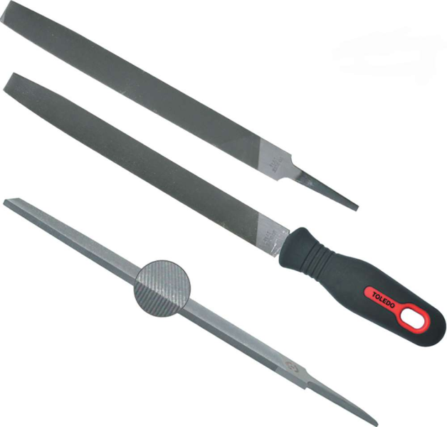 TOLEDO FILE 150MM FLAT BASTARD CARDED