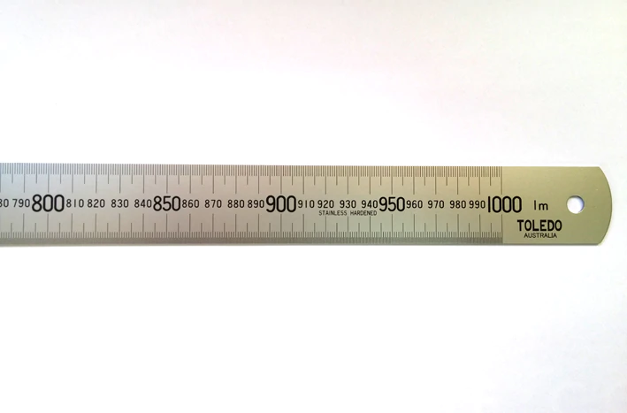 TOLEDO STEEL RULE 1000/36