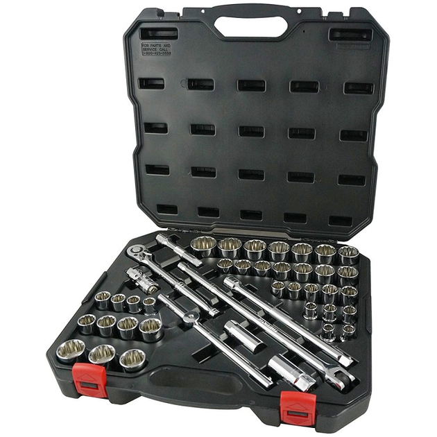 POWERBUILT 1/2DR 44PC COMBI. SOCKET SET