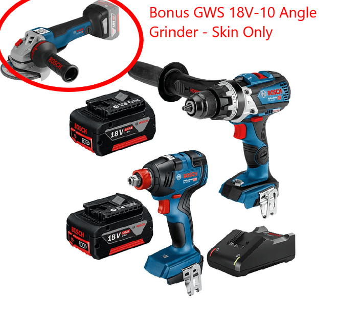 BOSCH 3 PCE BRUSHLESS HD KIT