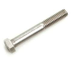 HEX HEAD BOLT METRIC FINE M12X40 BLACK