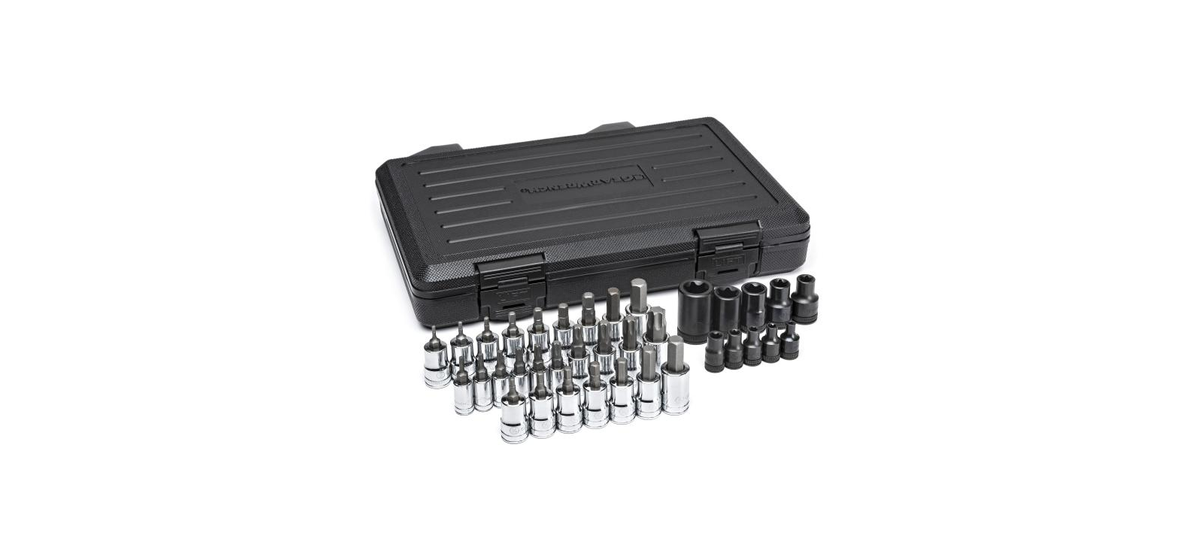 GEARWRENCH 36PCE TORX SET WITH HEX BITS