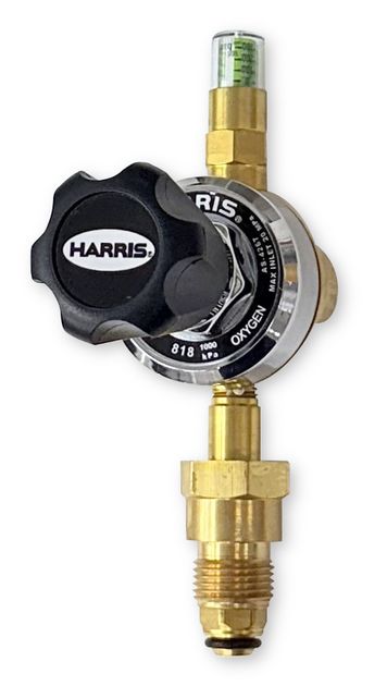 Regulator - Model 818 (Oxy) (0-800KPA) (Vertical)