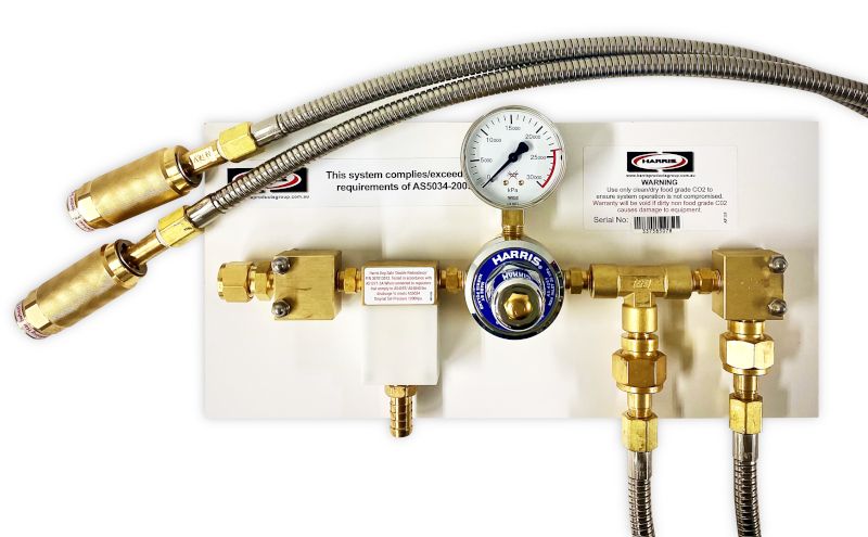 First Stage CO2 Gas Board with Twin Inlet 800kpa