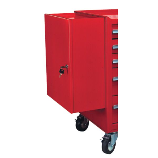 TENG SIDE CABINET FOR ROLL CABS, RED - ITM Industrial Products