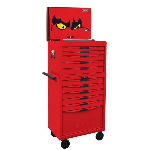 TENG 278PCE 26" 11 DRAWER STACK TOOL KIT, METRIC & IMPERIAL, PS TRAYS ...
