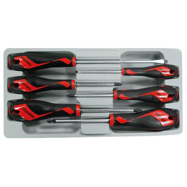 TENG 6PCE MD TT-MV+ FL-PH-PZ SCREWDRIVER SET - ITM Industrial Products