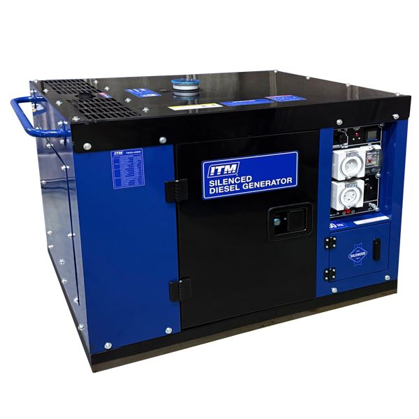 ITM DIESEL GENERATOR SILENT CABINET 8300W PEAK ELECTRIC START - ITM ...