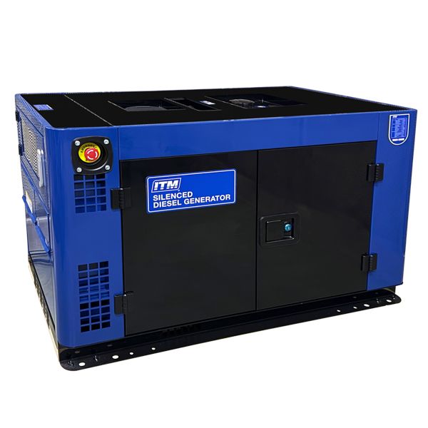 ITM DIESEL GENERATOR SILENT CABINET 12000W PEAK ELECTRIC START - ITM ...