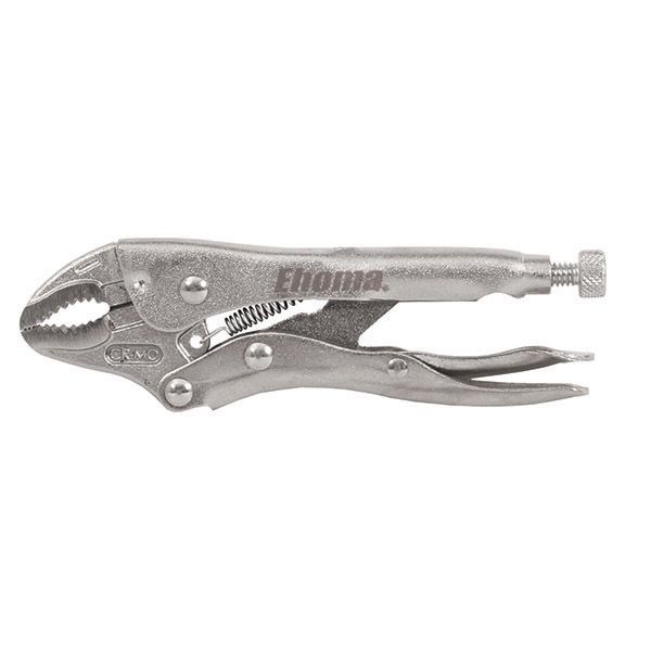 EHOMA LOCKING PLIER, CURVED JAW WITH WIRE CUTTER 150MM - ITM Industrial ...