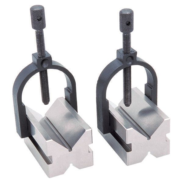 VB/T/30 GROZ TOOL MAKERS VEE BLOCK & CLAMP SET, 40 X 32 X 32MM, 25MM ...