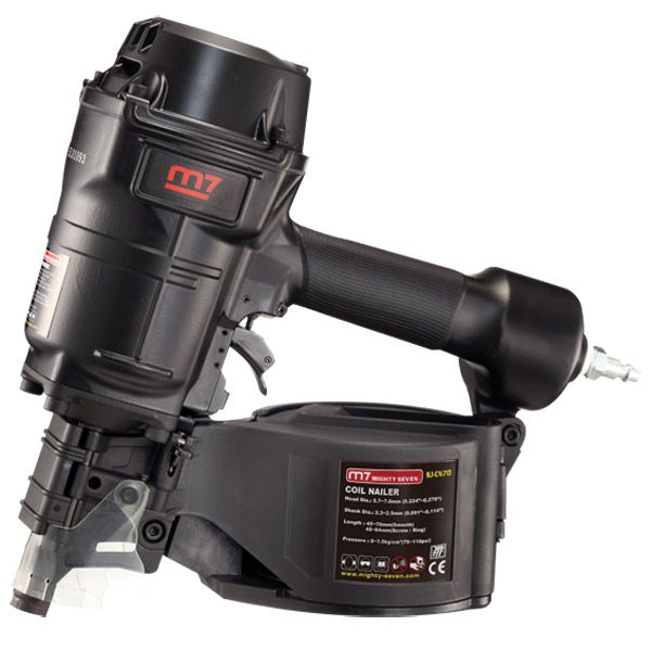 M7 AIR COIL NAILER, 15Â°, SAFETY TRIGGER, 2.3-2.9MM DIA X 25-57MM LONG NAILS - M7-SJCN70 - ITM ...