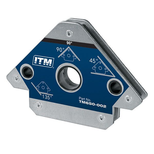 MULTI-ANGLE WELDING MAGNET, 25KGS FORCE, 90MM, 45Â°,90Â° & 135Â ...