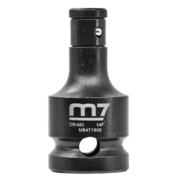M7 DRIVER BIT ADAPTOR, 1/2" DR FEMALE X 1/4" DR FEMALE - M7-MB471S08T ...