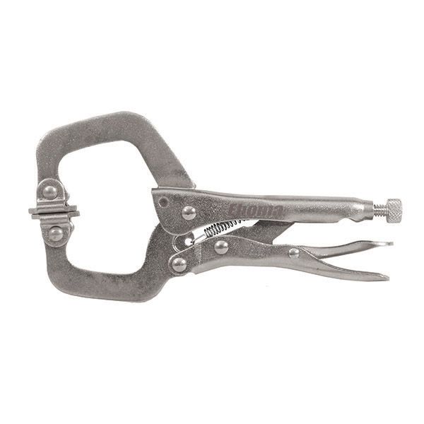 EHOMA LOCKING PLIER, C CLAMP SWIVEL PAD 150MM - ITM Industrial Products