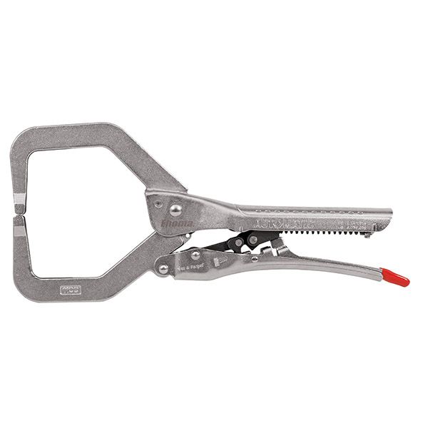 EHOMA AUTOMATIC LOCKING PLIER, C CLAMP REGULAR TIP 275MM - ITM ...