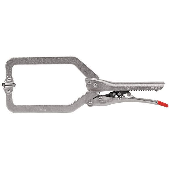 EHOMA AUTOMATIC LOCKING PLIER, C CLAMP SWIVEL PAD 225MM - ITM ...