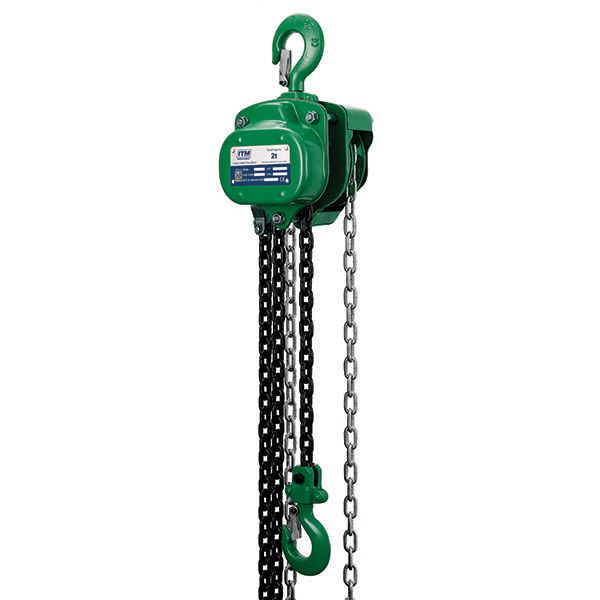 ITM CHAIN BLOCK, HEAVY DUTY, LOAD LIMITED, 2 TONNE, 3 METRE LIFT - ITM ...
