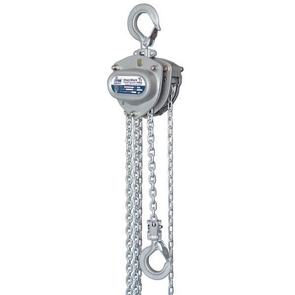 ITM CHAIN BLOCK, MINI, 250 KG, 2 METRE LIFT - ITM Industrial Products