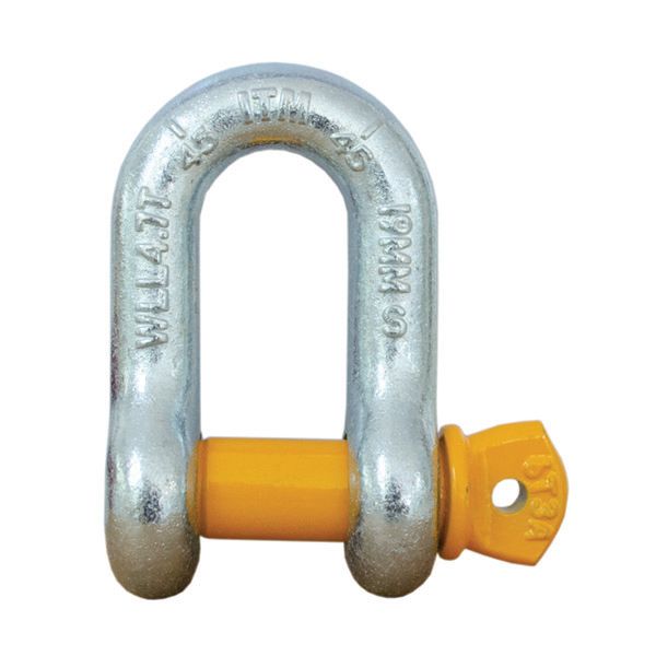 YELLOW PIN GS SCREW PIN DEE SHACKLES - ITM Industrial Products