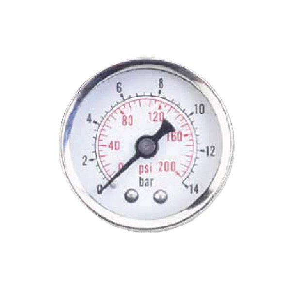 A2G02 GROZ PRESSURE GAUGE, 0-14 BAR, 1/8" BSP - GZ-60630 - ITM ...