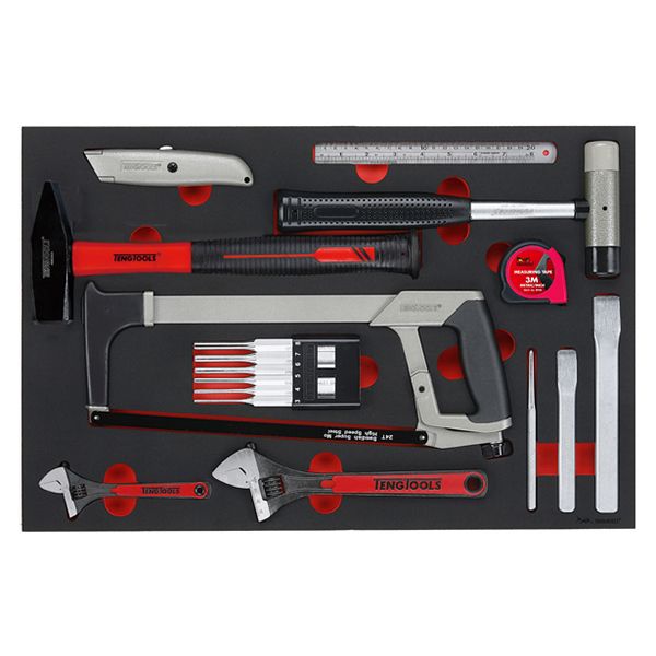 TENG 12PCE GENERAL TOOL SET (EVA) - ITM Industrial Products