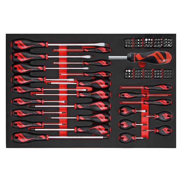 TENG 122PCE MD SCREWDRIVER & BITS SET (EVA) - ITM Industrial Products