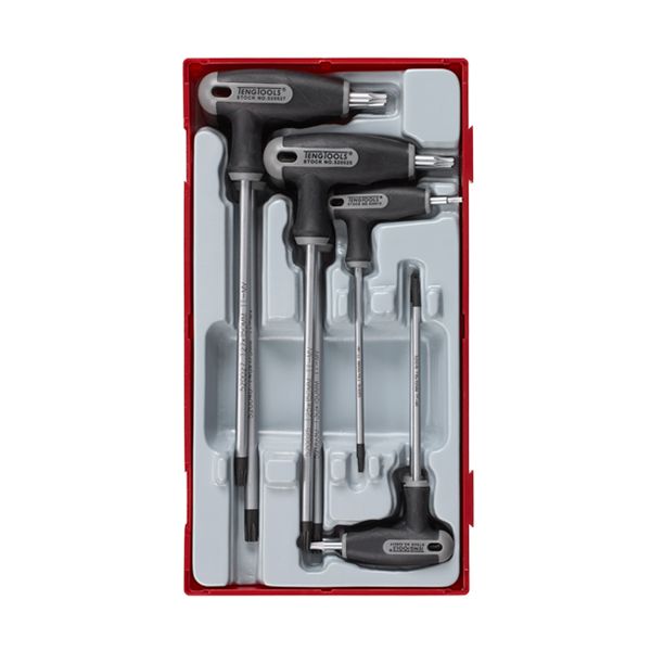TENG 7PCE T-HANDLE TORX/TPX SET 10-40 - TC-TRAY - ITM Industrial Products