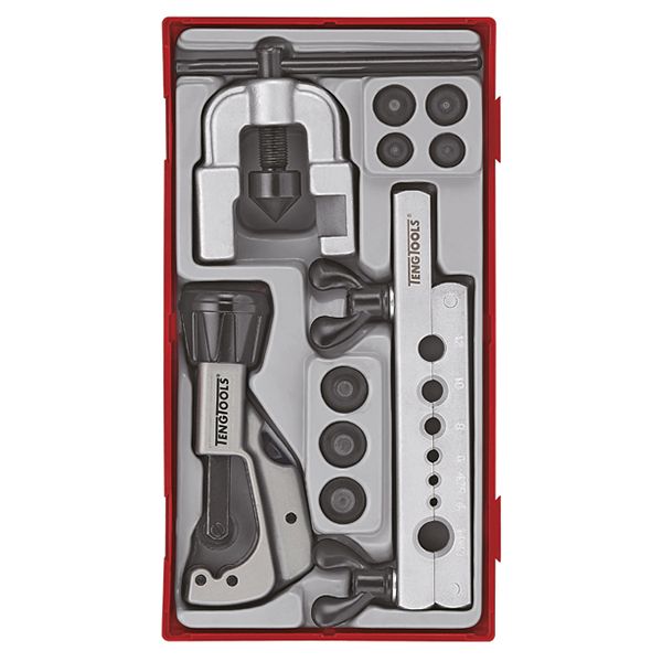 TENG 10PCE DOUBLE FLARING TOOL SET - TC-TRAY - ITM Industrial Products