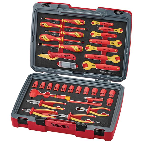 TENG 37PCE MECCA PRO TC-6T EVA ELECTRICIAN TOOL KIT - ITM Industrial ...