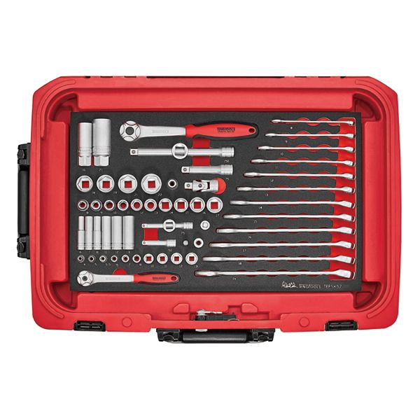 TENG 57PCE SPANNER AND SOCKET SET (EVA) - ITM Industrial Products