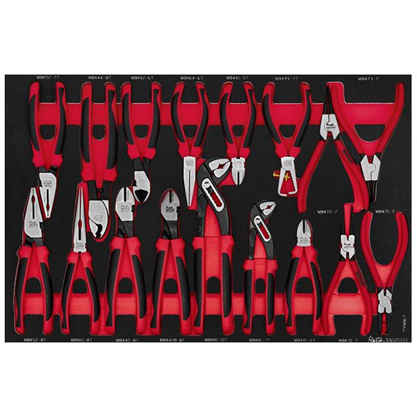 TENG 17PCE MB GENERAL PLIER SET (EVA) - ITM Industrial Products