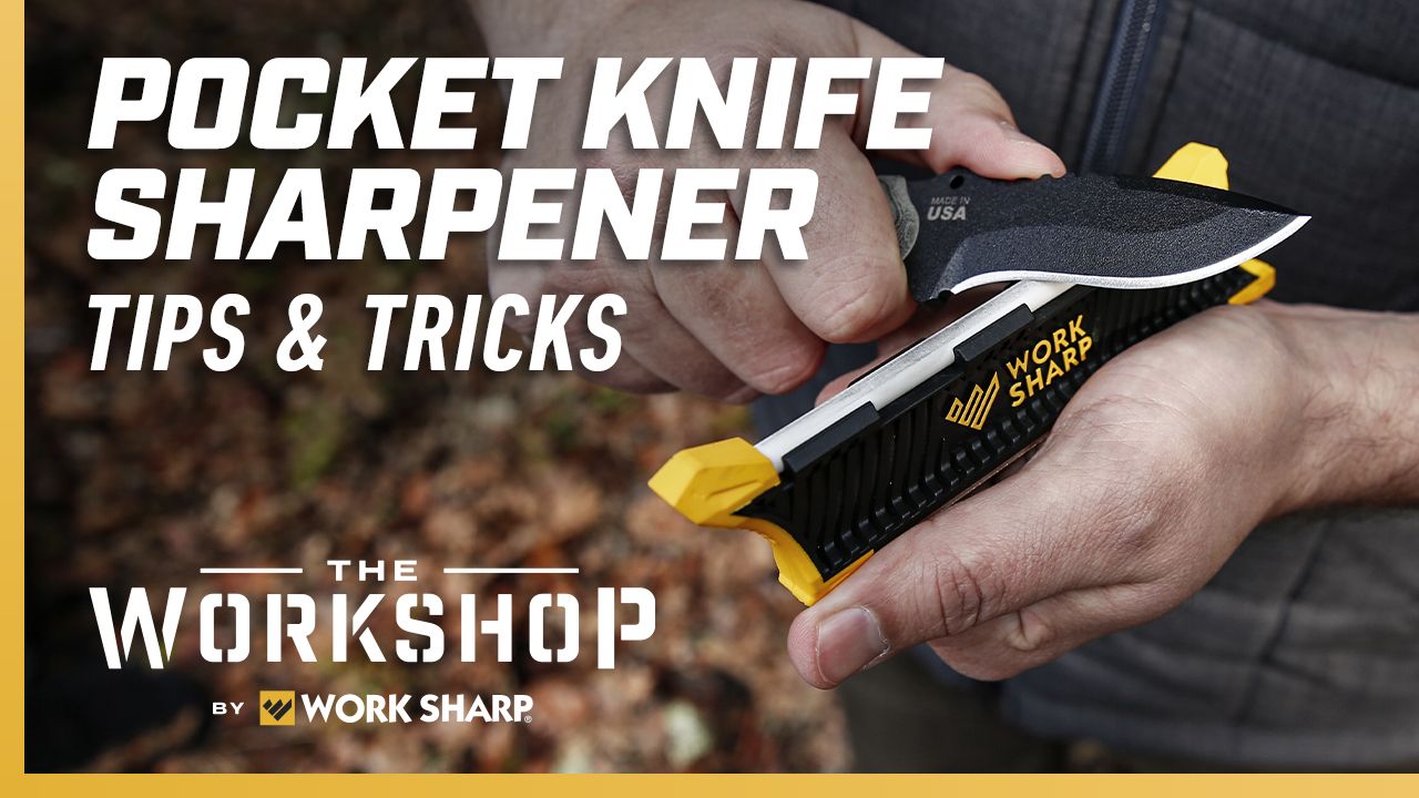 How To Sharpen Using The Pocket Knife Sharpener- Including Tips ...