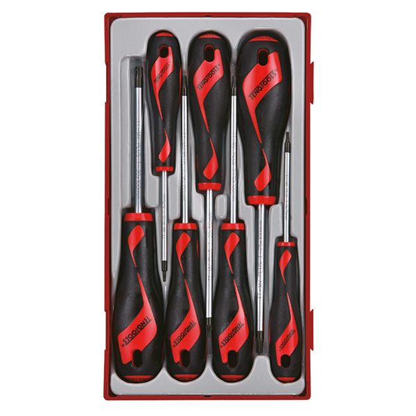 TENG 7PCE MD TX/TPX SCREWDRIVER SET - TC-TRAY - ITM Industrial Products