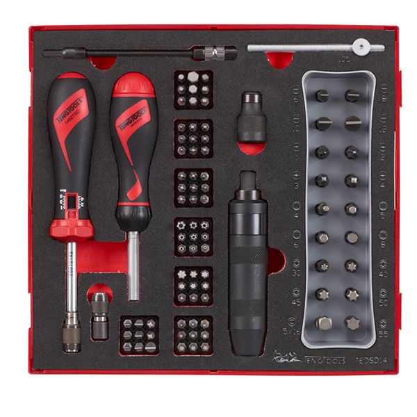 TENG 95PCE TORQUE SCREWDRIVER SET 1-5NM (EVA) - TED-TRAY - ITM ...