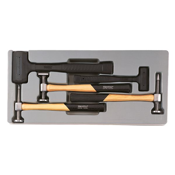 TENG 5PCE AUTO BODY HAMMER SET - PS-TRAY - ITM Industrial Products