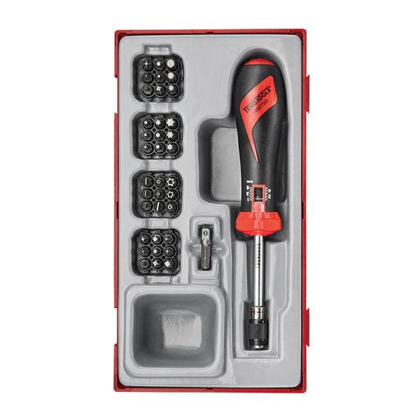 TENG 38PCE 1/4" DR. TORQUE SCREWDRIVER SET 1-5NM - TC-TRAY - ITM ...
