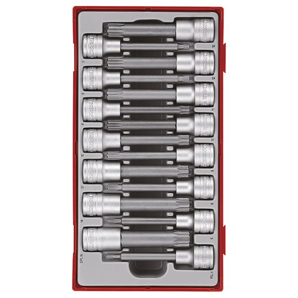 TENG 15PCE 1/2" DR. RIL/SPL BITS SOCKET SET - TC-TRAY - ITM Industrial ...
